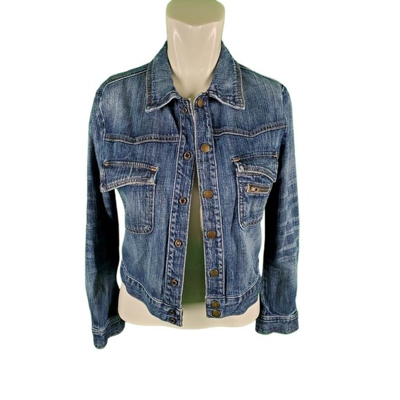 Current/Elliott | Jackets & Coats | Currentelliot Jean Jacket Denim ...